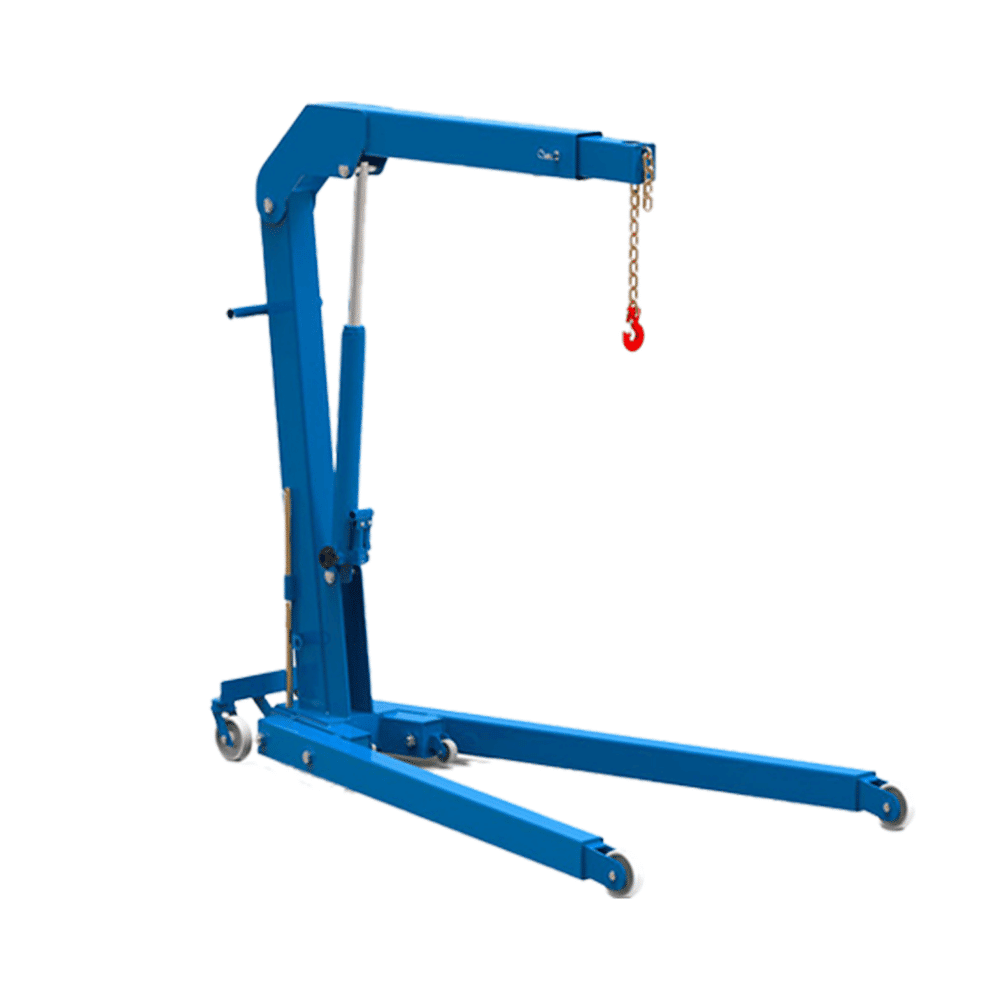 Tecle tipo pluma cap 2 ton c/patas plegables - Igardi Herramientas